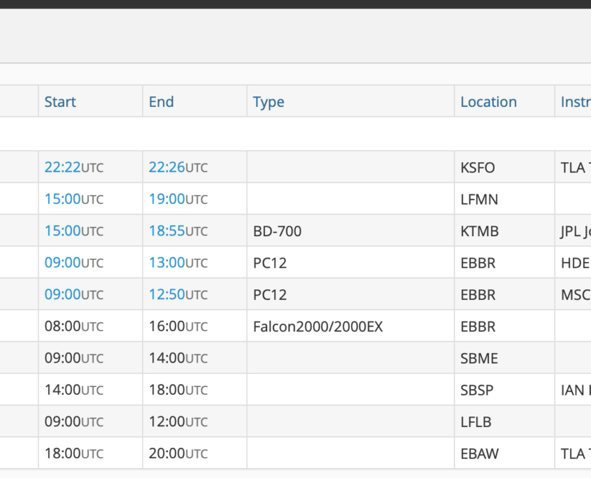 Crew training management | Skylegs